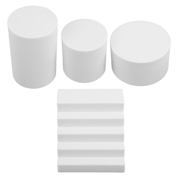 TABLZONE Craft Foam Block Photography Background EVA White 1 Set ...