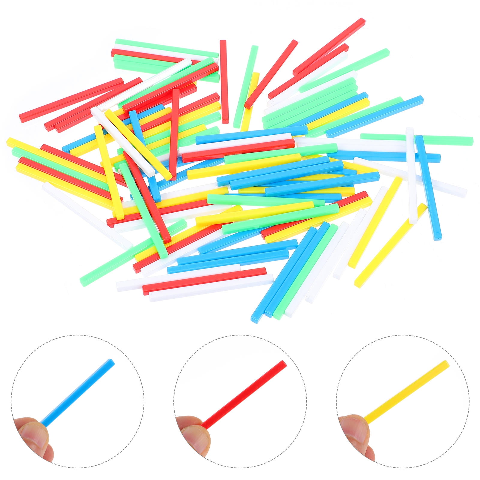 TABLZONE 1 Set Math Counting Rods Plastic Teaching Tools for Children ...