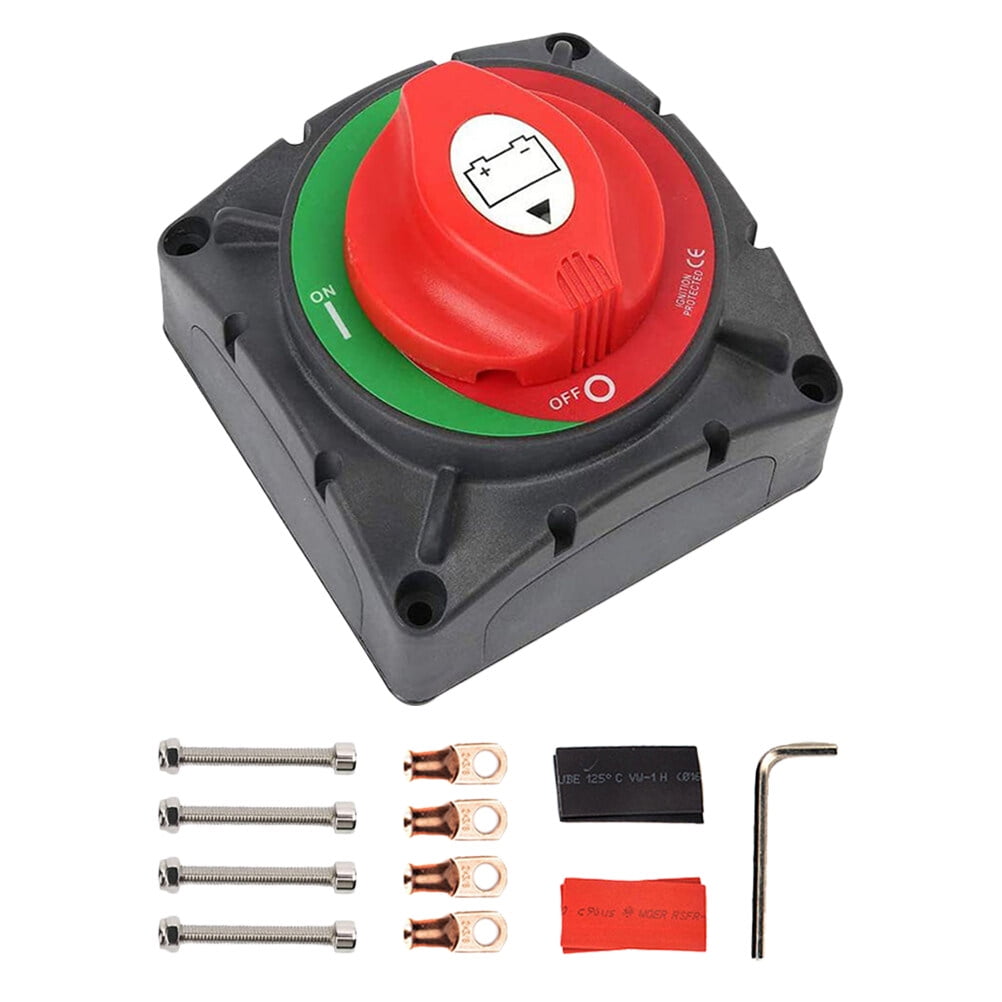 TABLZONE 1 Set On Off Switch Assorted Color Electrical System Protection for Boat Safety and ...