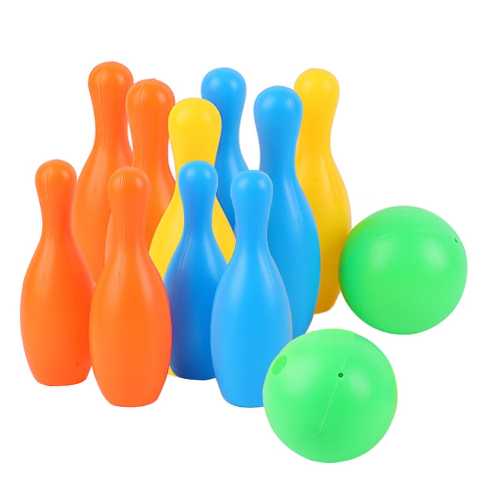 TABLZONE 1Set Small Bowling Set with Plastic Material Lightweight ...
