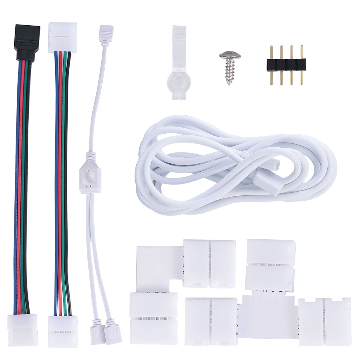 TABLZONE 1 Set led light strip adapter Assorted Color Copper for Home ...