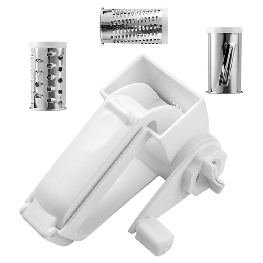 TABLZONE 1Set Compact White Stainless Steel Cheese Grater Multipurpose ...