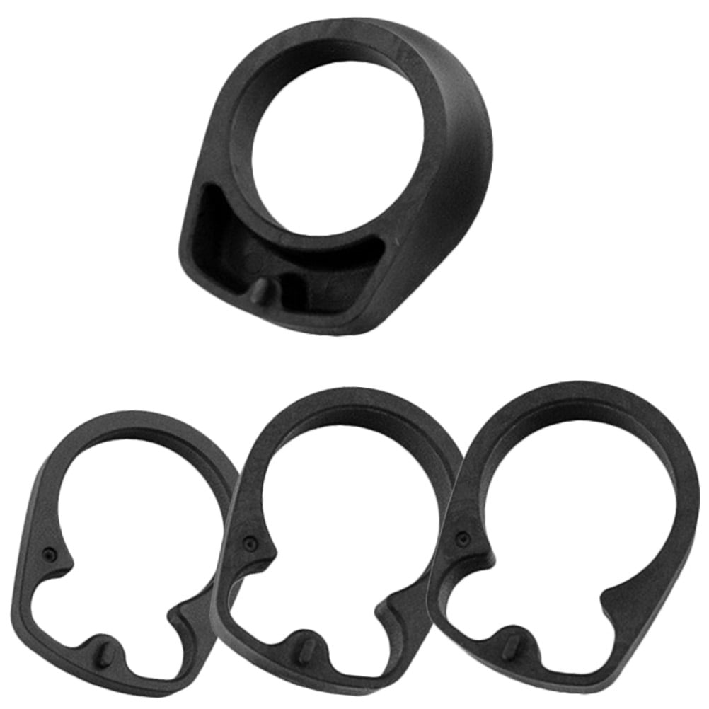 TABLZONE 1 Set of Bike Handlebar Gaskets Black Plastic Flange Washer ...