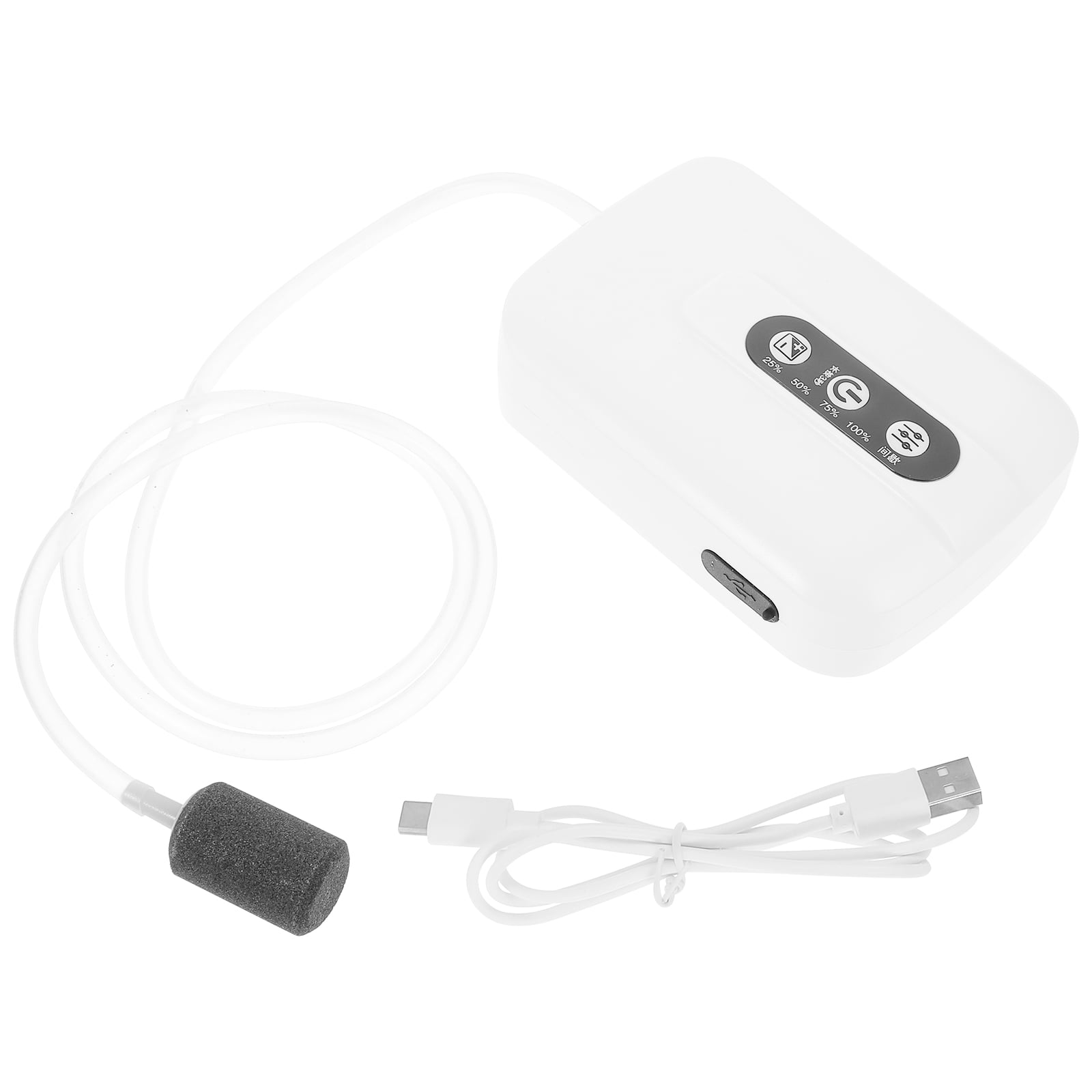 TABLZONE Fish Pump Oxygen Pump for Aquarium Fish Breeding, Plastic, 1 ...