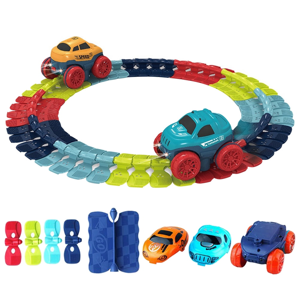 TABLZONE Toy Vehicle Track Rail Car Toy Plastic Cognitive Development ...