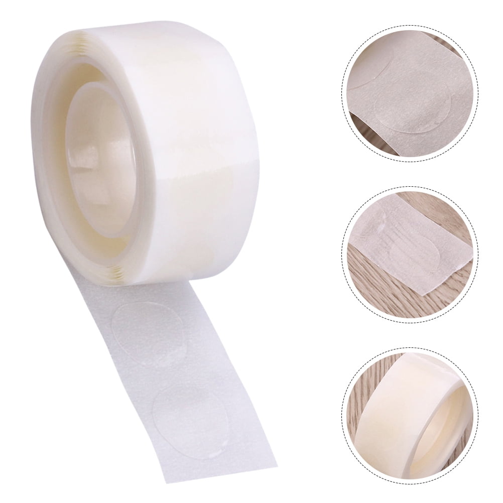 TABLZONE 10 Rolls Double Sided Adhesive Sticker Dots Round Glue Points ...