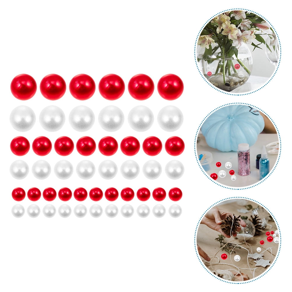 TABLZONE 1200Pcs Assorted Color Floating Beads for Home Decoration ...