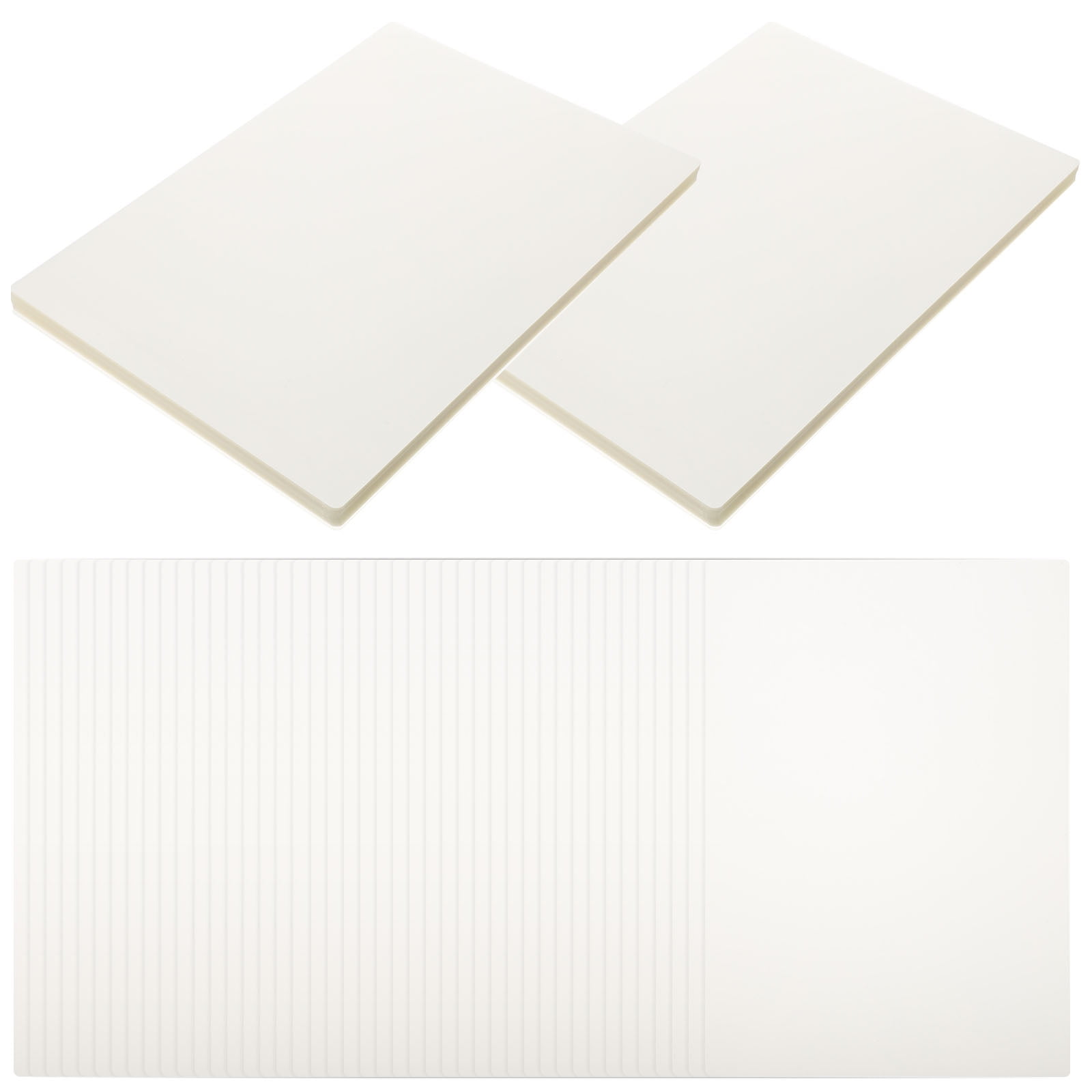 TABLZONE White Laminating Sheets Clear Waterproof for Home Photos Files ...