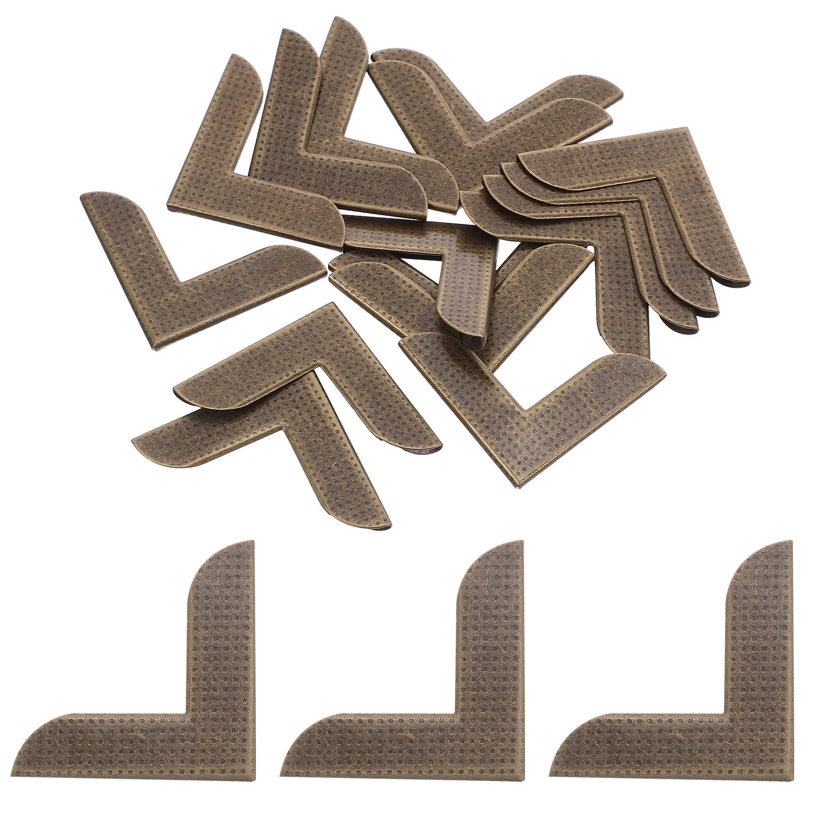 TABLZONE Vintage Metal Book Corners Easy Installation Stylish Edge ...