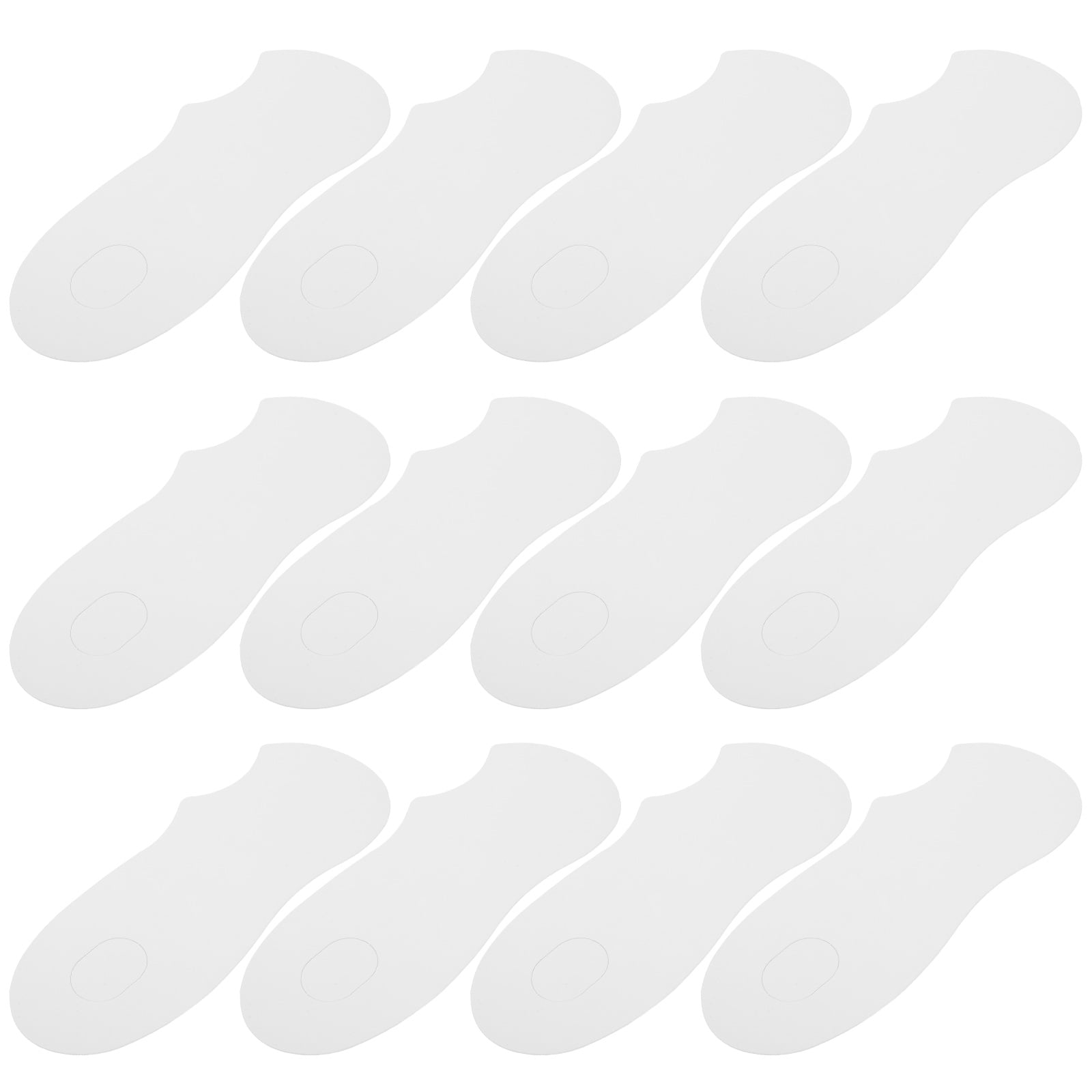 TABLZONE Ergonomic White Sock Display Cards Moisture-Wicking Support ...