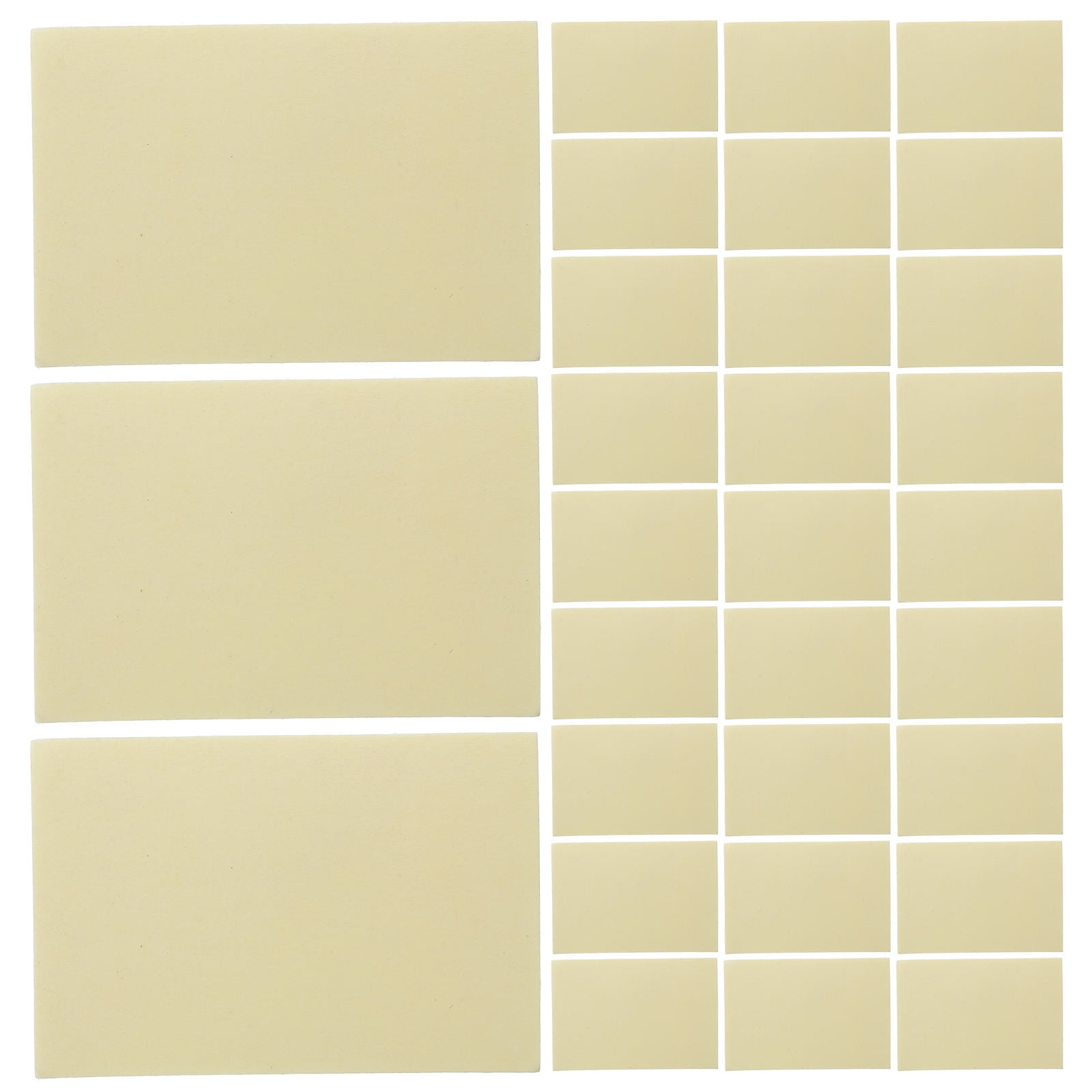 TABLZONE Heavy Duty Double Sided Tape Yellow Sponge Strong Adhesion for ...