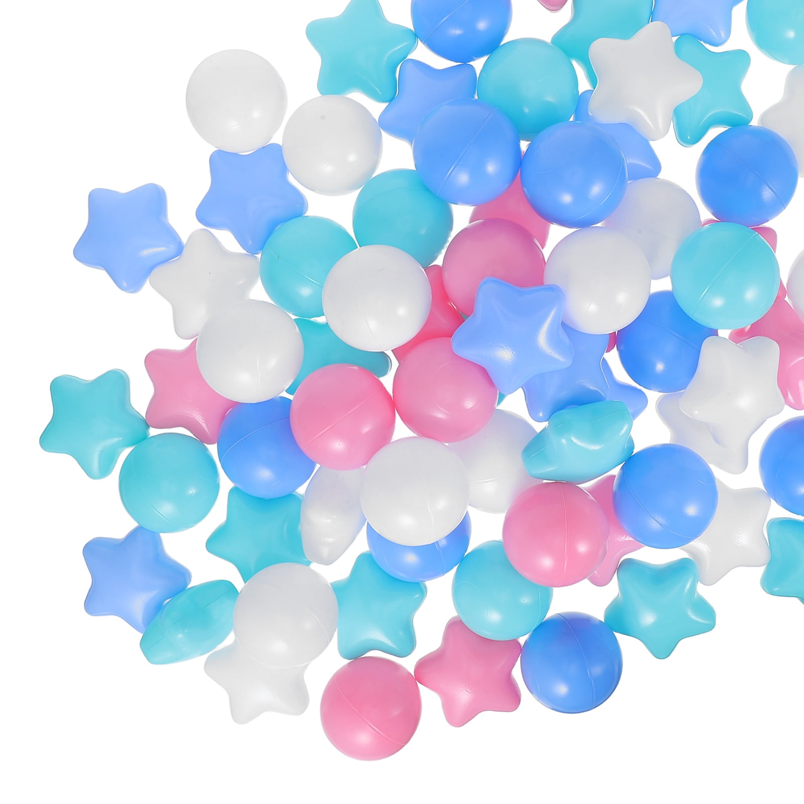 TABLZONE 100pcs Small Balls In Assorted Color For Playroom Decoration ...