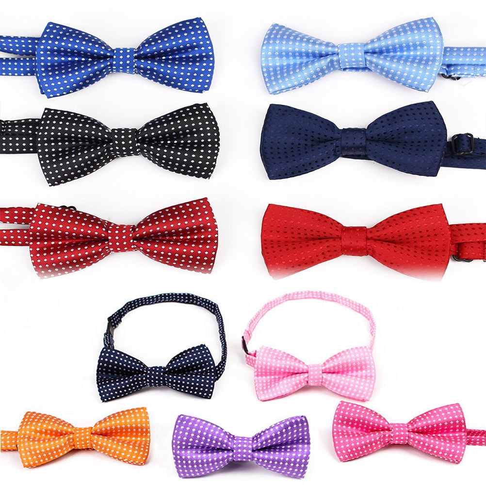 TABLZONE 10Pack Dog Neck Collar Adjustable Bow Shape for Pet Fashion ...