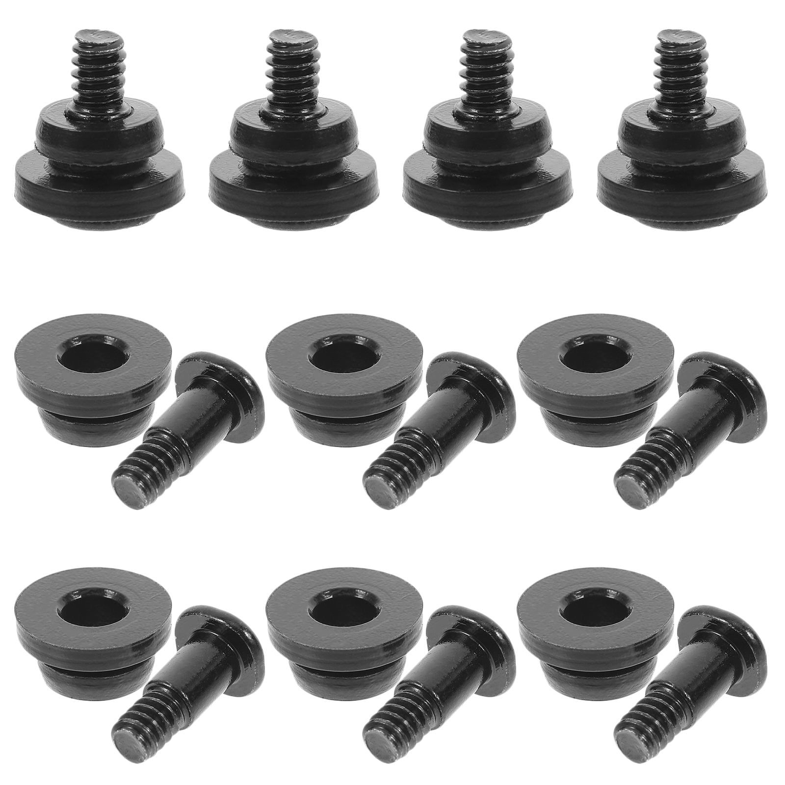 TABLZONE 10Pcs Computer Hard Drive Screws Iron Shock Absorbing Mounting ...