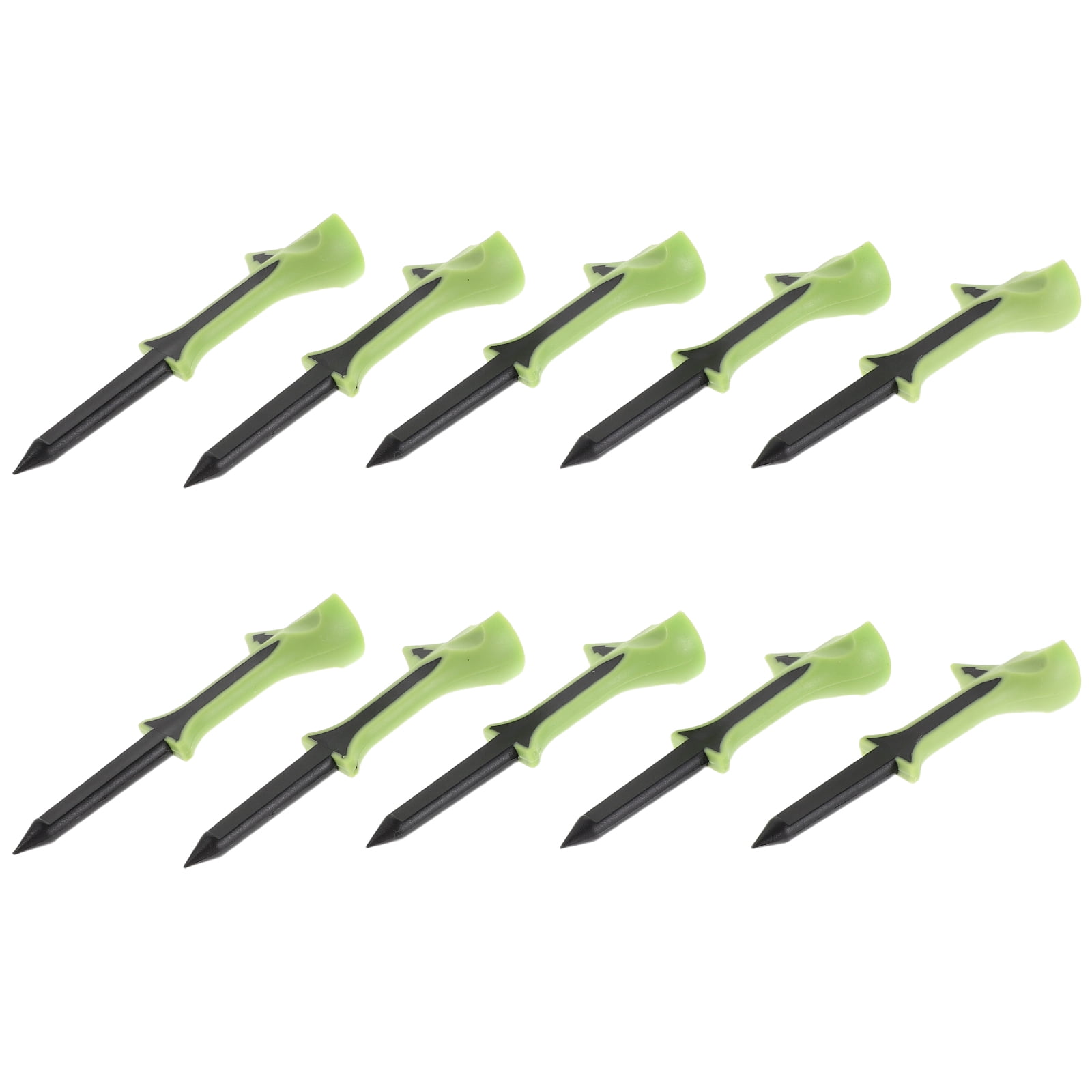 TABLZONE 10Pcs Green Golf Training Tees Plastic Step Up Angle for ...