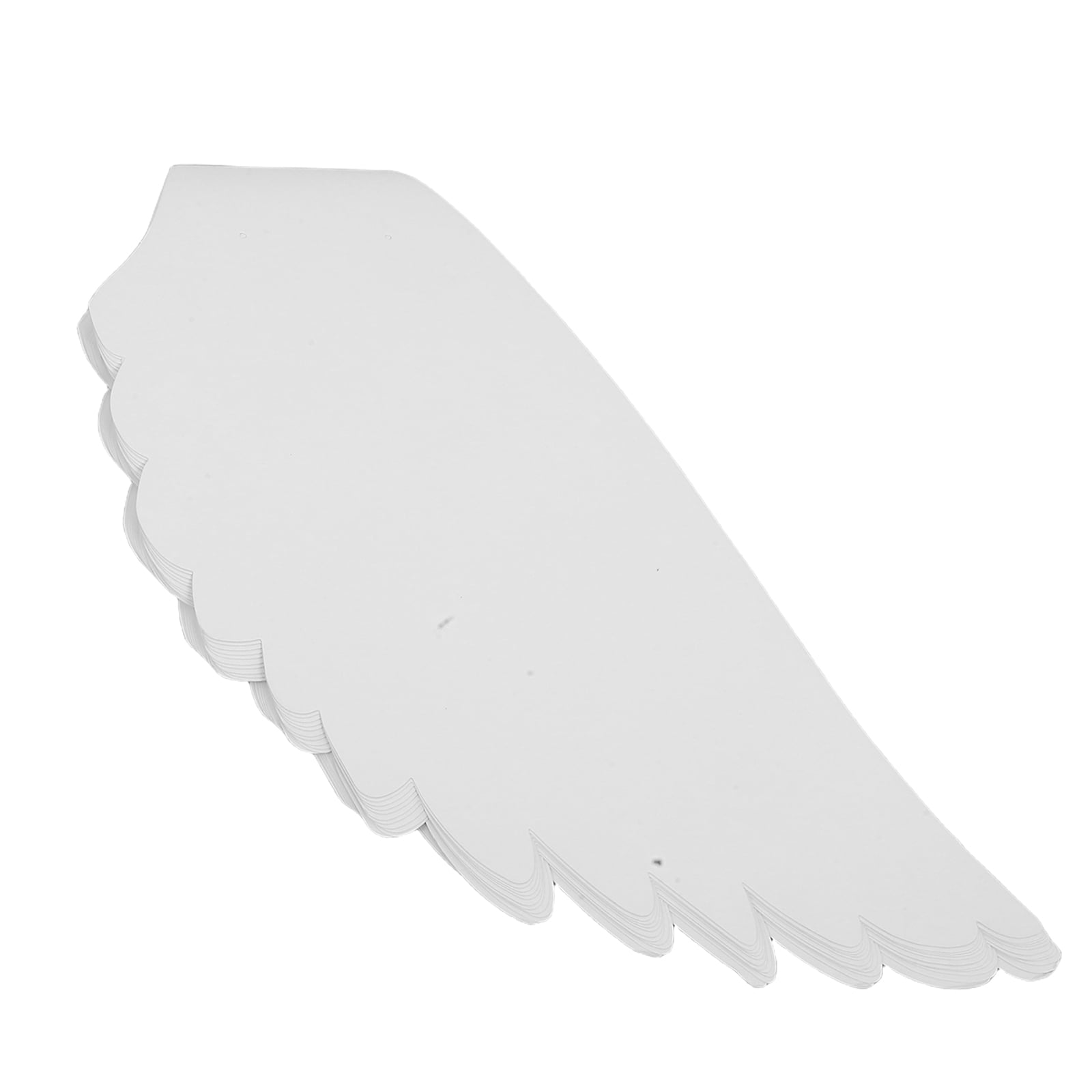 TABLZONE 10Pcs Plain Blank Angel Wings White Paper for Party Stage ...