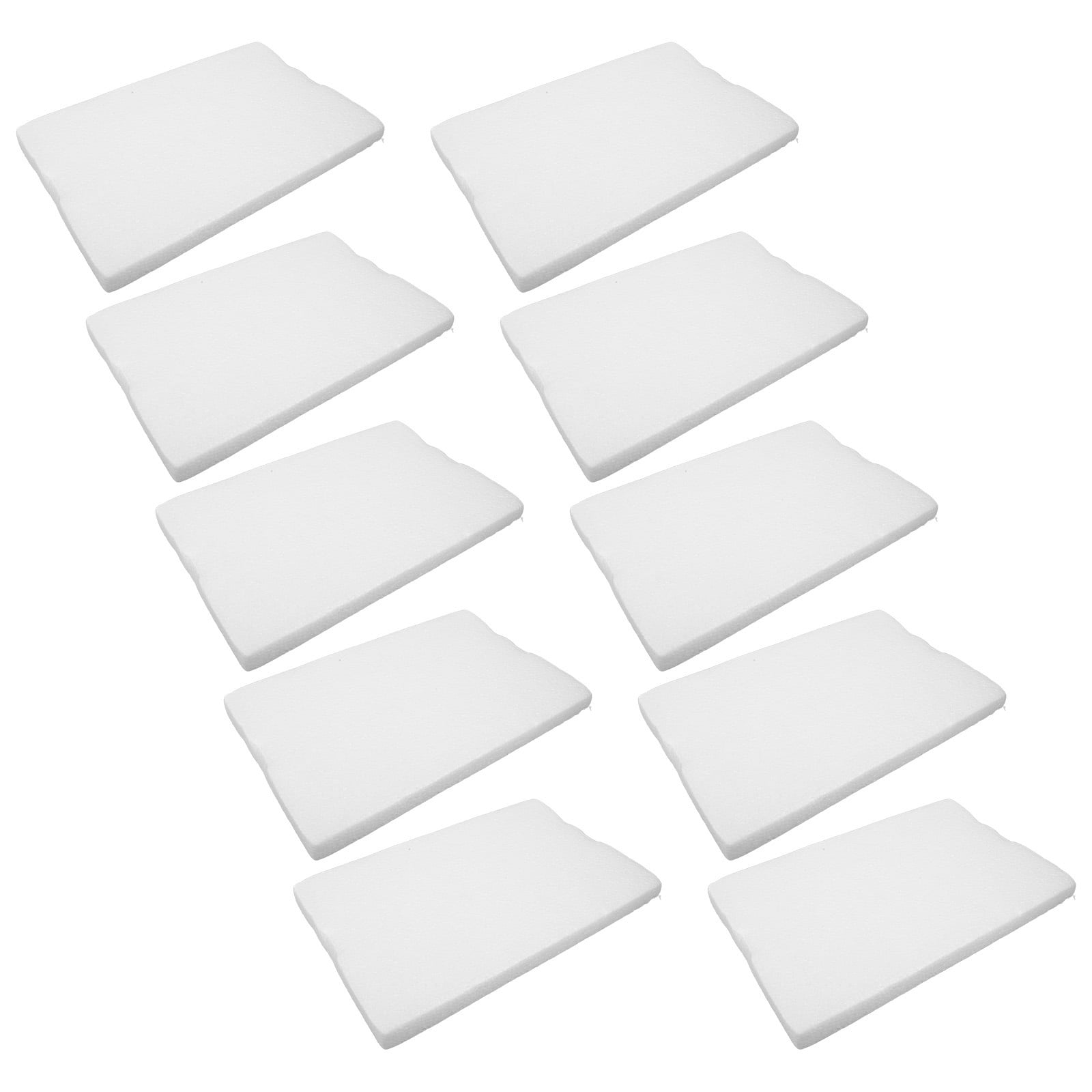 TABLZONE 10Pcs White Daily Use Foam Board Packing Inserts Easy to Store ...