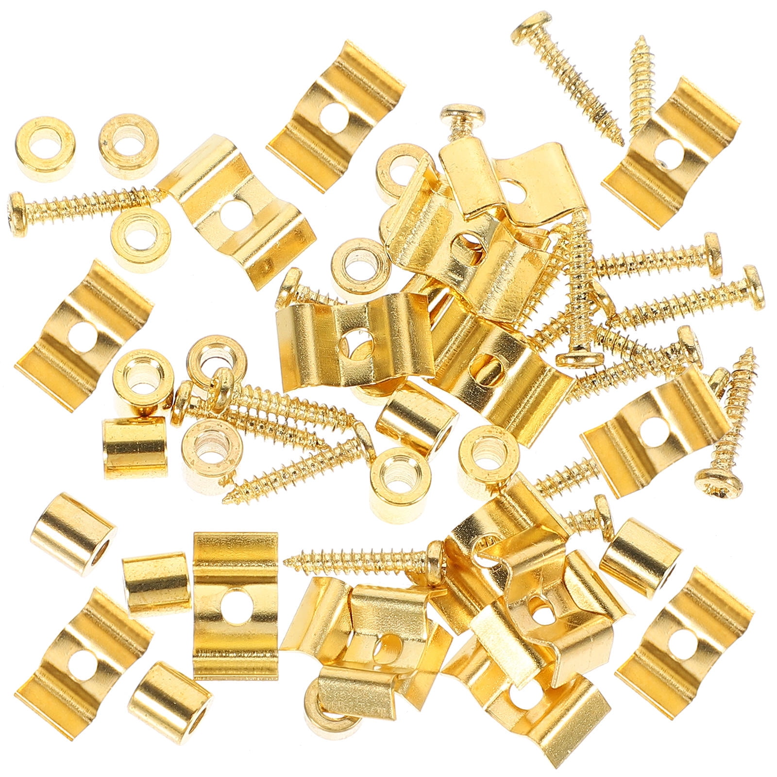 TABLZONE 10Set Golden Guitar String Retainer for Guzheng with Durable ...