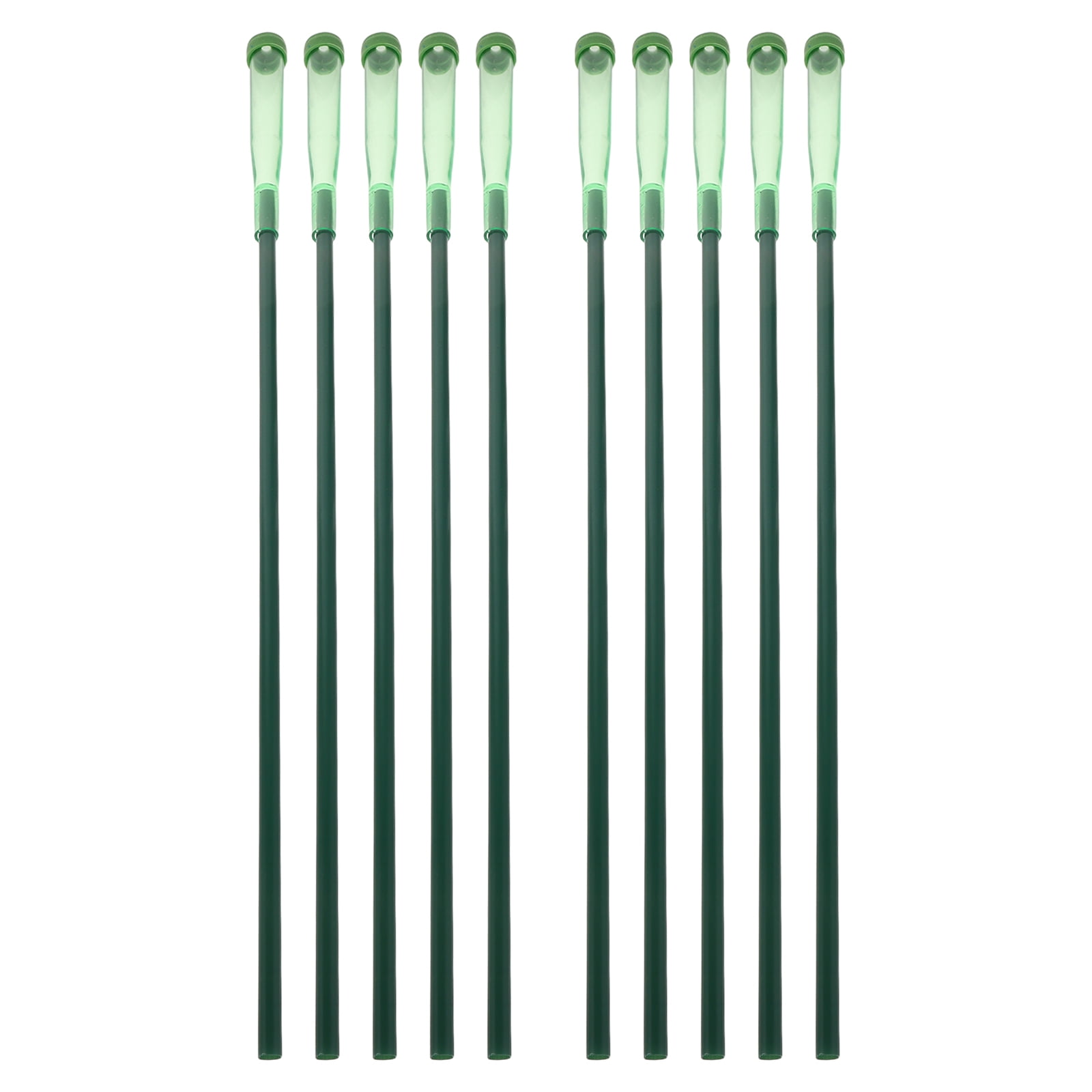 TABLZONE 10pcs Flower Stem Tube Rectangular Plastic for Floral ...