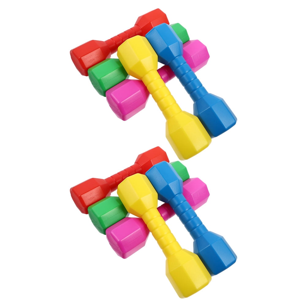 TABLZONE 10pcs dumbbell set Plastic Assorted Color For Coordination ...