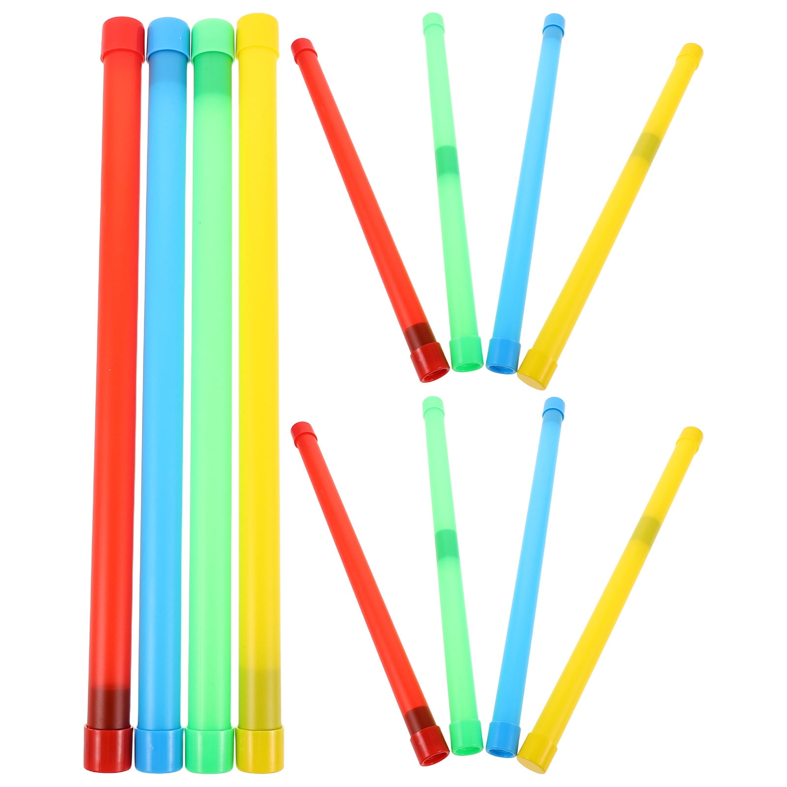 TABLZONE 12Pcs Assorted Color Plastic Groan Tube Noisemaker Stick for ...