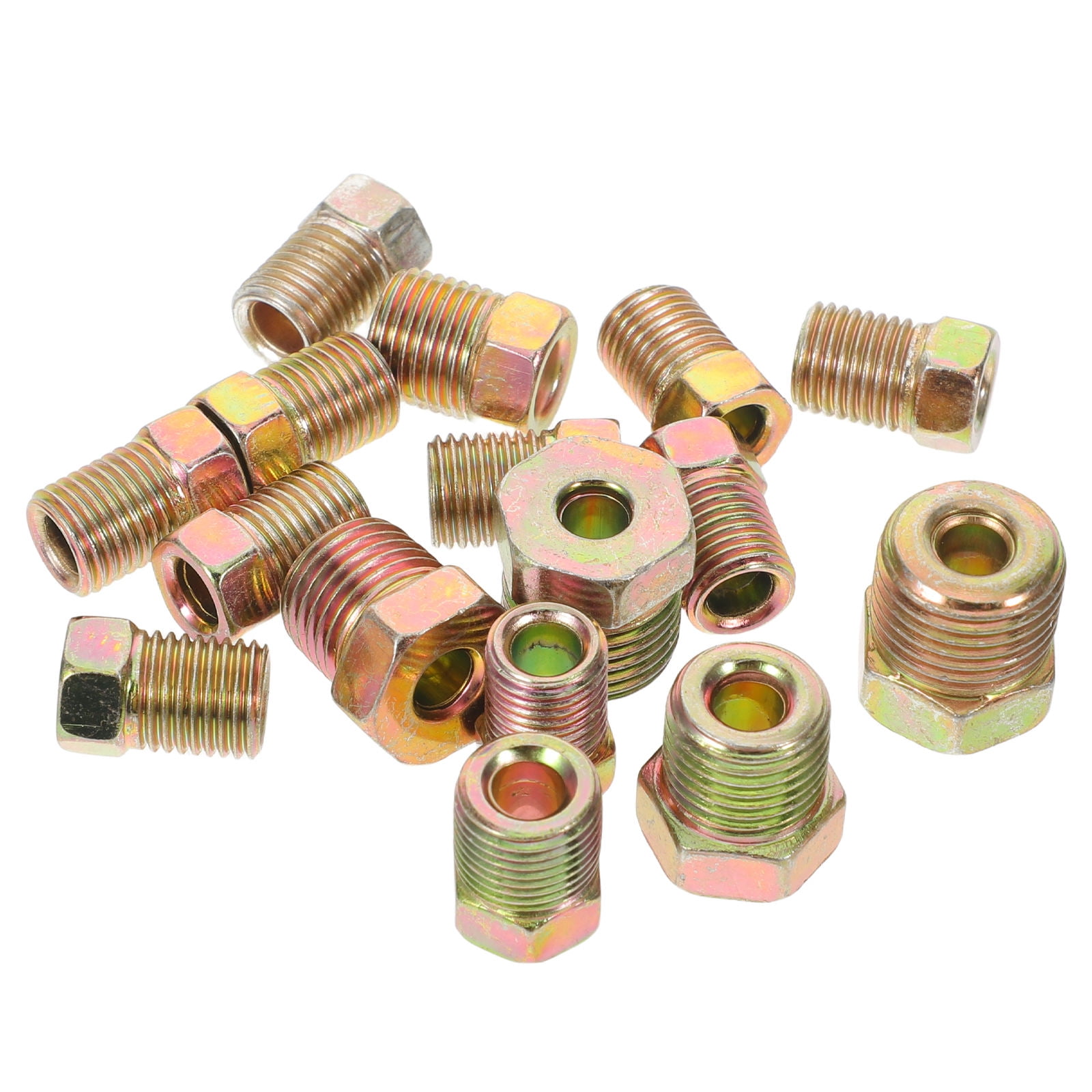 TABLZONE 12Pcs Brass Quick Connector Kit Featuring Compression Tube ...