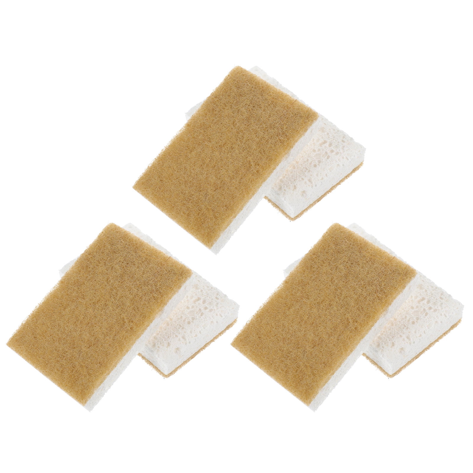 TABLZONE 12Pcs Compact Wok Sponge Square Shape for Thorough Cleaning ...