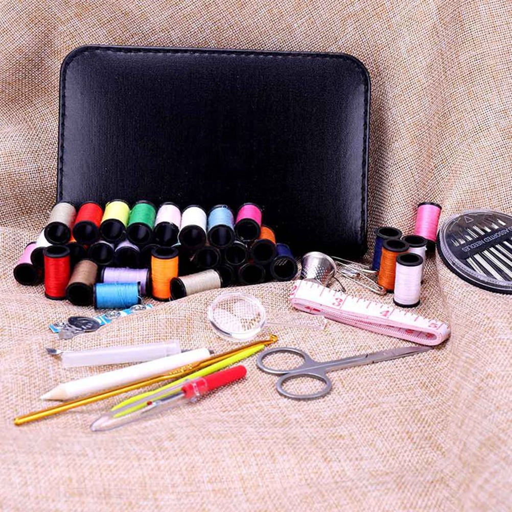 TABLZONE Beginner Sewing Kit for Teens and Adults, 134pcs PU Thread ...