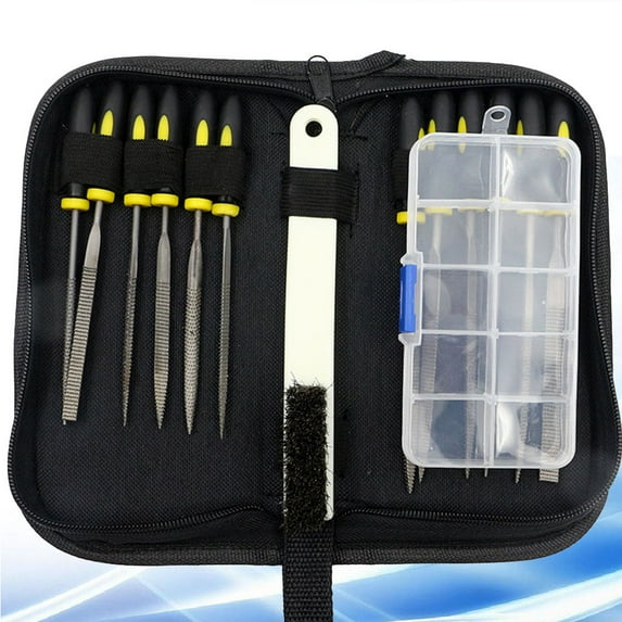 TABLZONE 15Pcs Wood Rasp Tool Set with Anti Skid Handles for Controlled ...