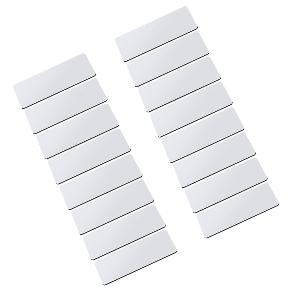 TABLZONE 16Pcs Blank Labeling Tags for Identification White Density ...