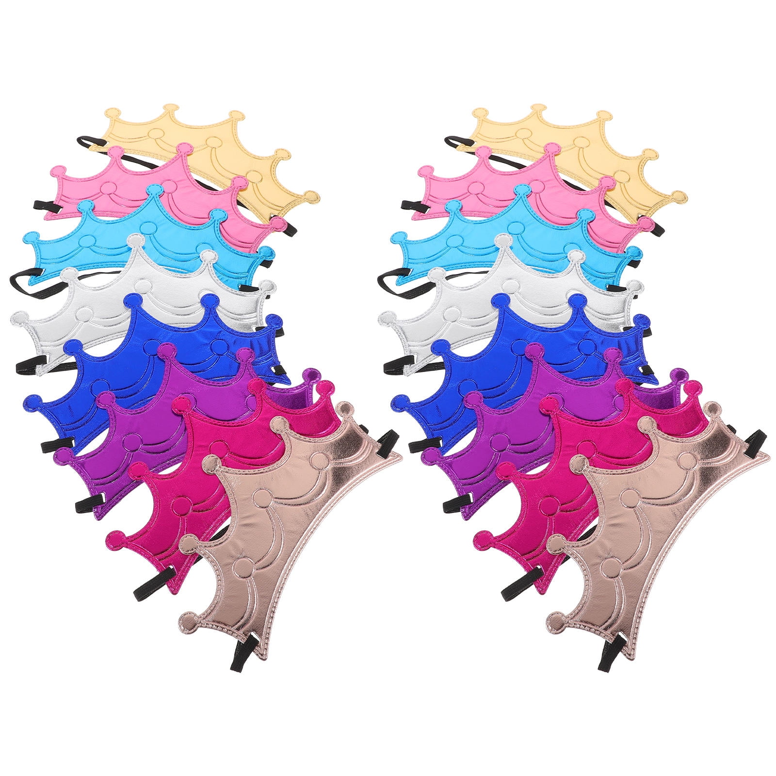 TABLZONE 16pcs Birthday Crowns Props for Birthday Celebration for Kids ...