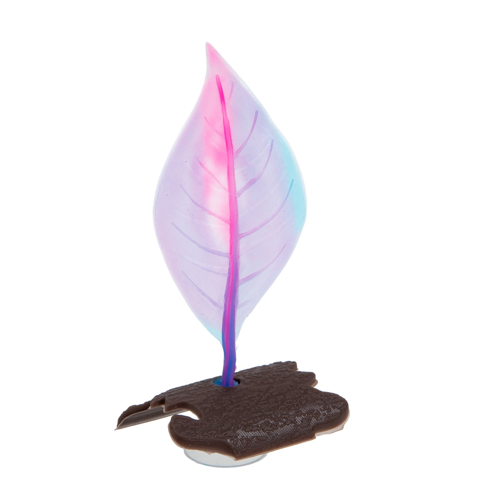 TABLZONE Realistic Pink Betta Fish Bed Leaf for Aquarium Decor with ...