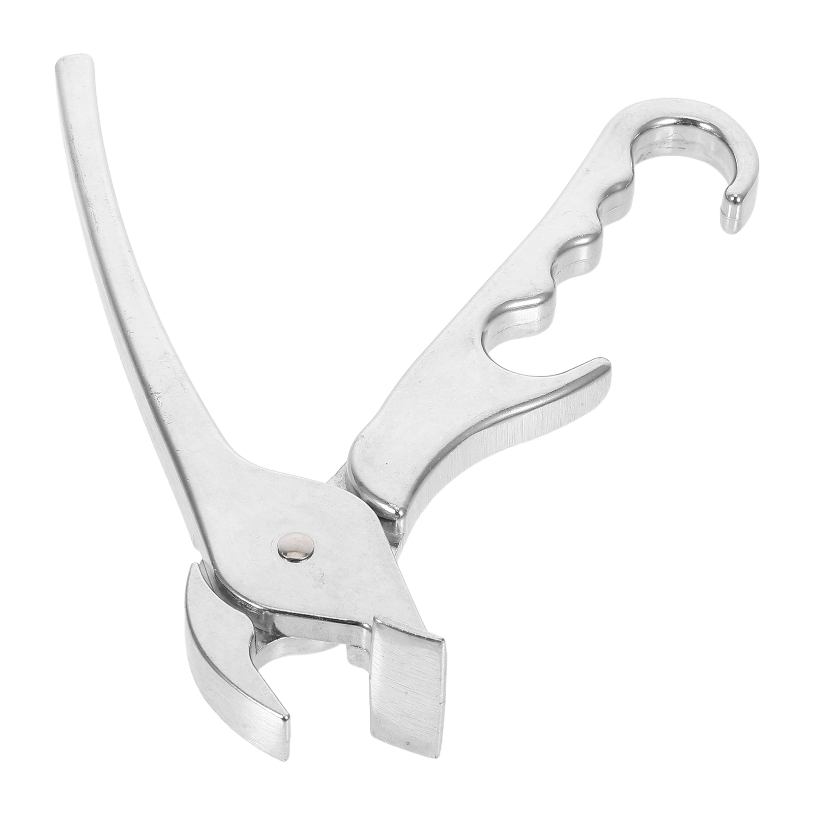 TABLZONE Hot Dish Clamp Multipurpose Pan Gripper Silver Aluminum for ...