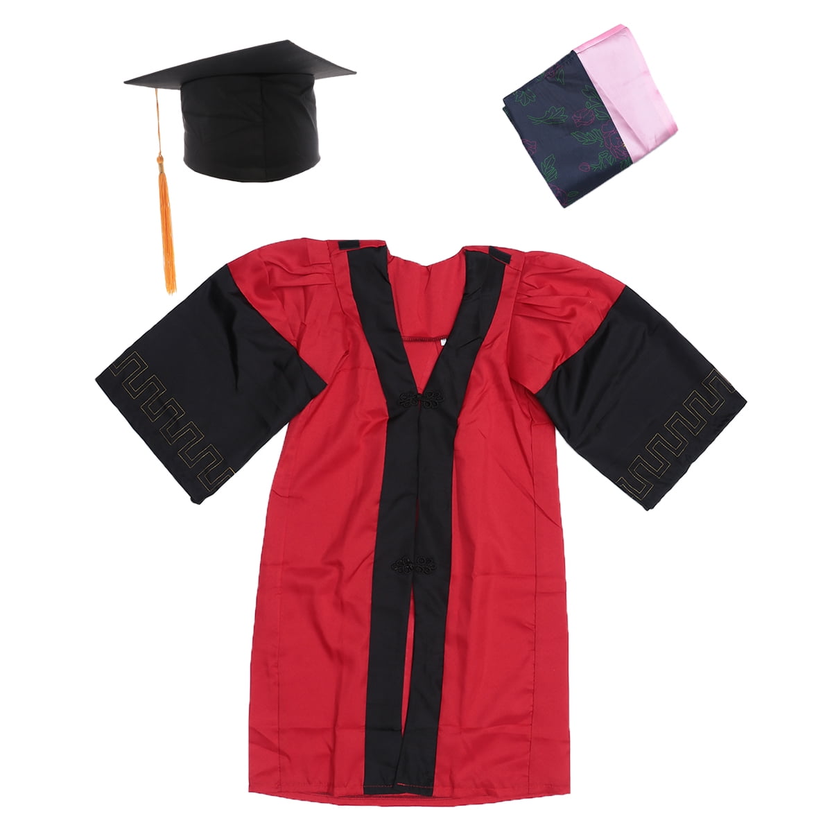 TABLZONE Unisex Academic Graduation Gown Baccalaureate Robe Assorted ...