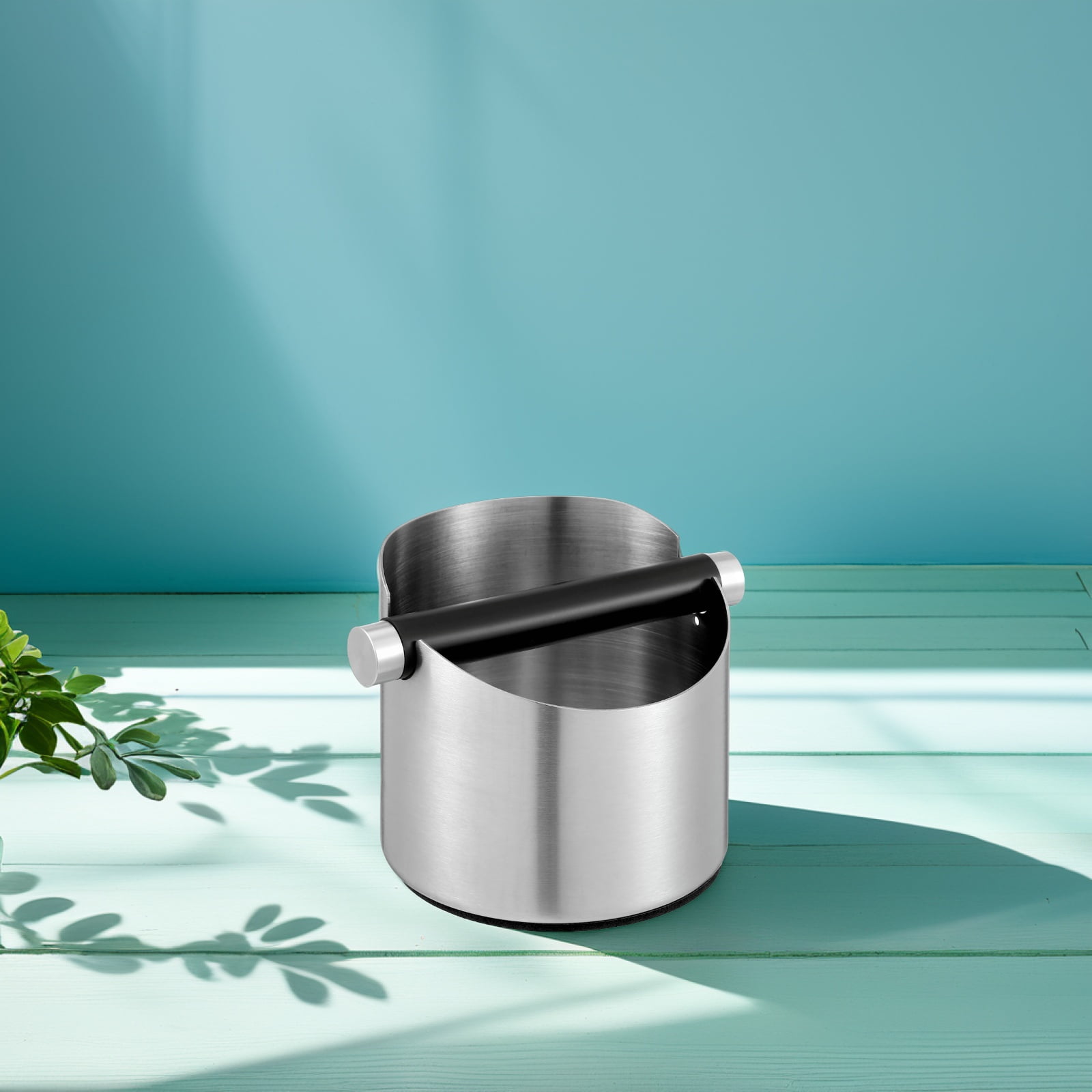 TABLZONE 1Pcs Coffee Dump Bin Stainless Steel Easy to Clean for Bar Use ...
