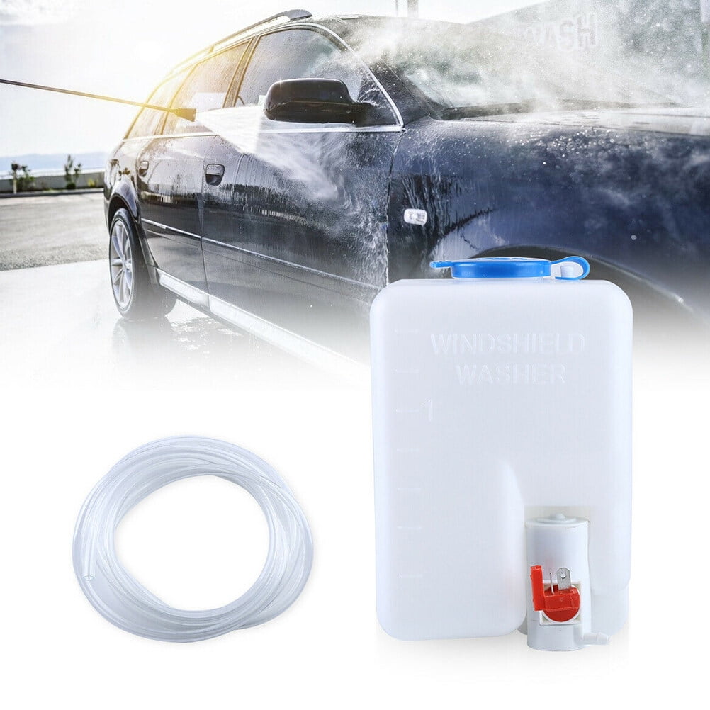 TABLZONE Windshield Washer Reservoir Bottle Kit, 1 Piece White Plastic ...