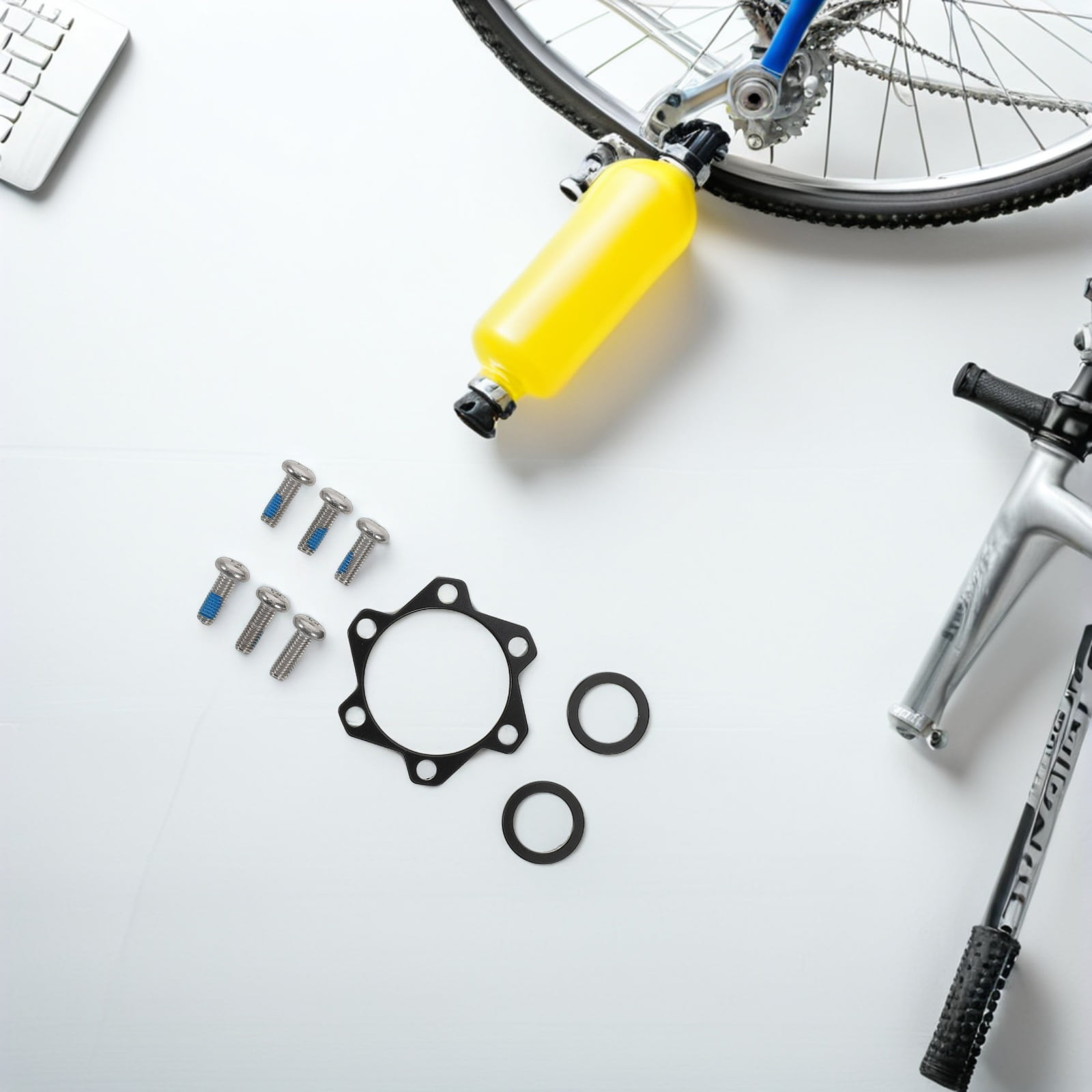 TABLZONE 1Set Thru Axle Hub Spacer for Front Disc Brake and Bike Fork ...