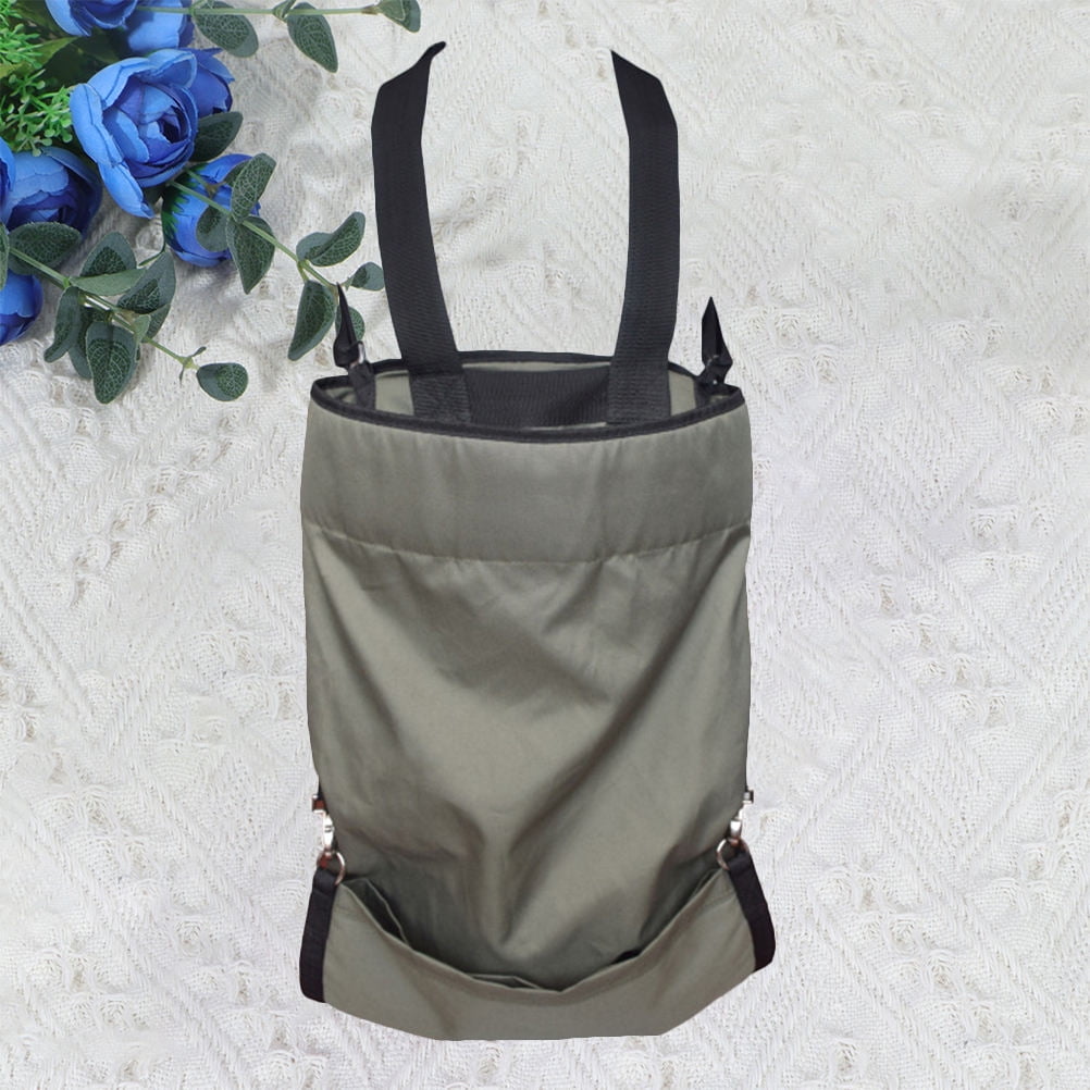 TABLZONE Harvest Picking Apron Durable Light Grey Oxford Fabric for ...