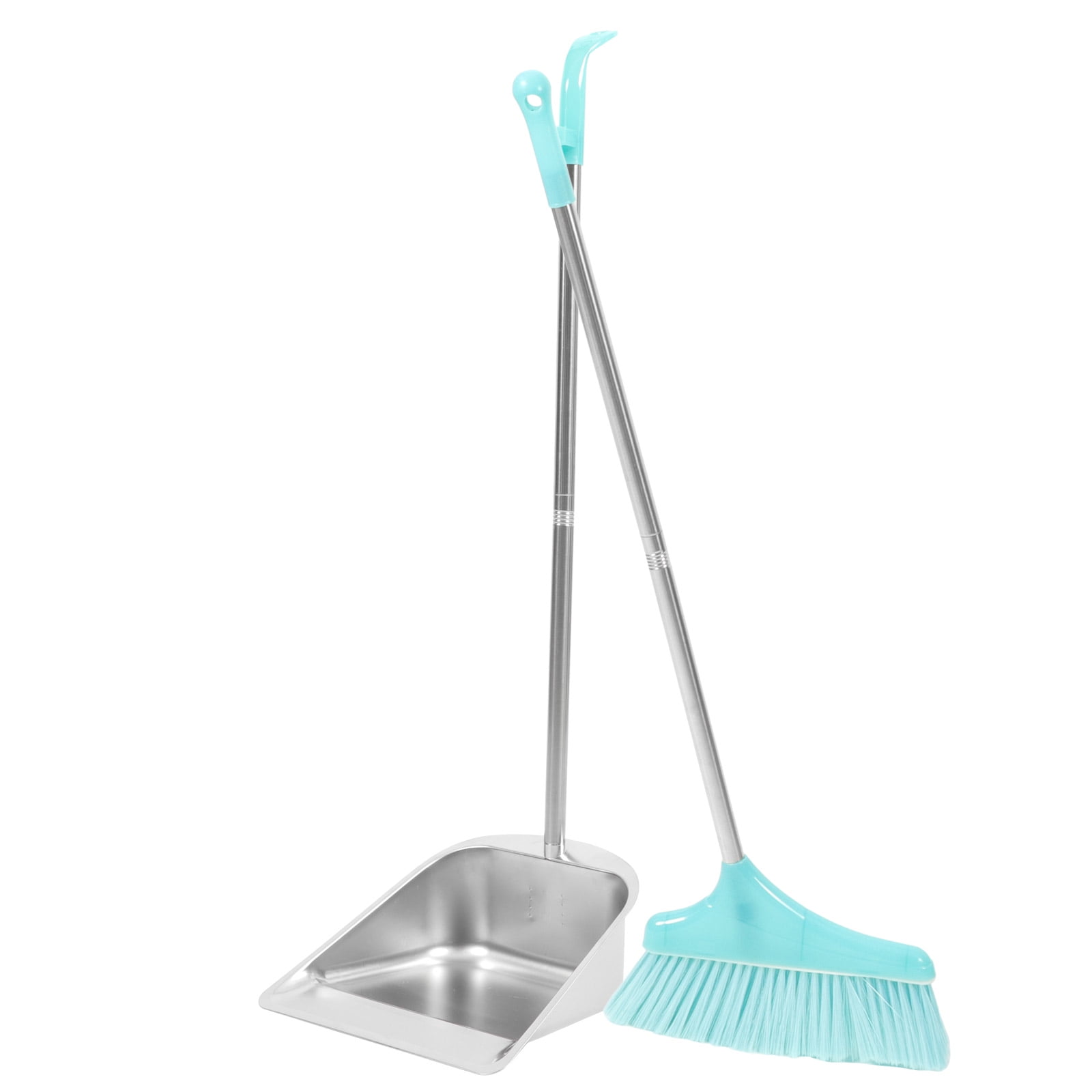 TABLZONE 1Set Household Broom and Scoop Set with Handle for Indoor ...