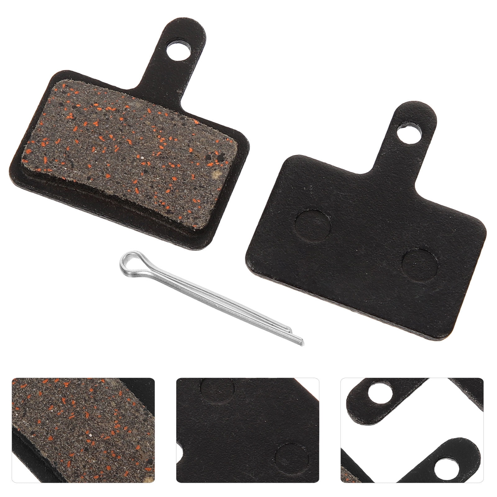 TABLZONE 1Set Lightweight Black Bicycle Disc Brake Pads Durable and ...