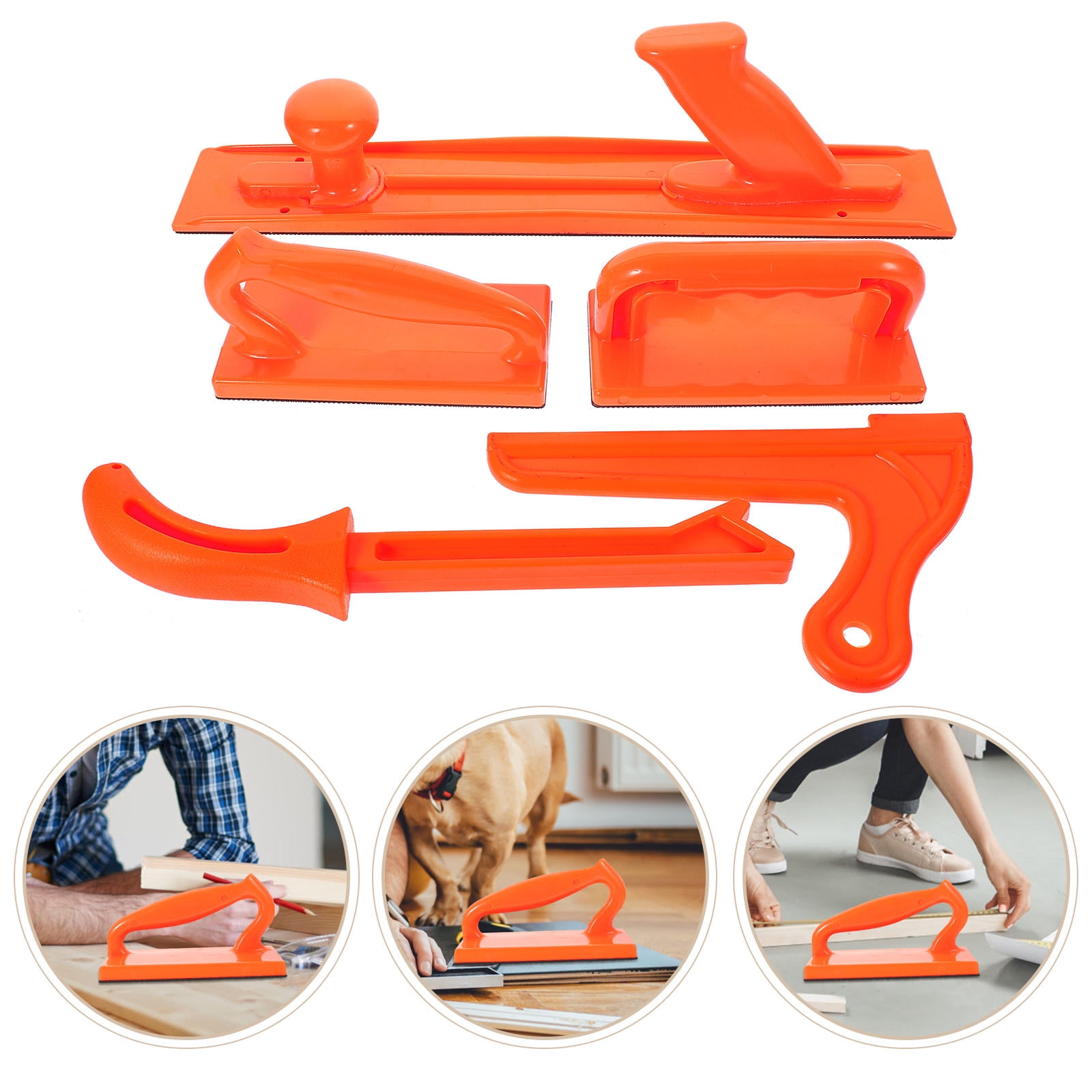 TABLZONE Hand Tools Carpentry Push Handle Safety Protection Abs 1 Set ...