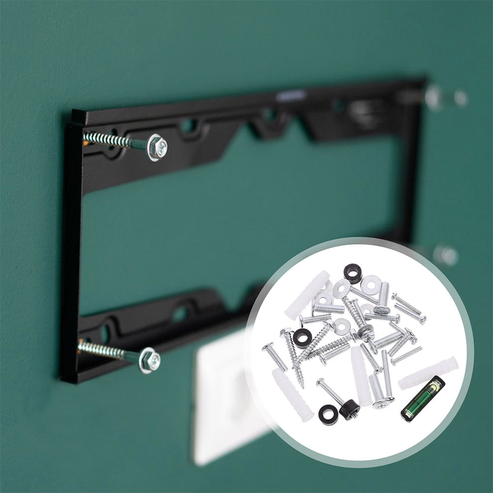 TABLZONE TV Wall Mounting Hardware Kit Iron Set for Secure and Easy ...