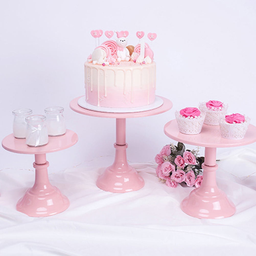 TABLZONE 1pc Dessert Table Stands Pink Iron Storage for Women at ...
