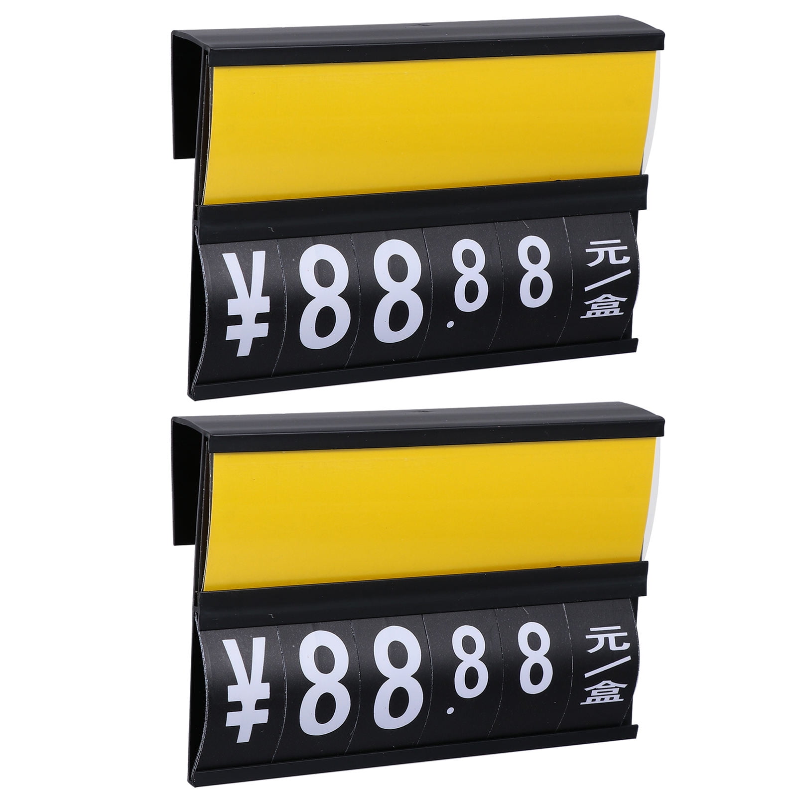 TABLZONE 2-Pack Retail Shelf Price Stands with Multi-Combined Design ...