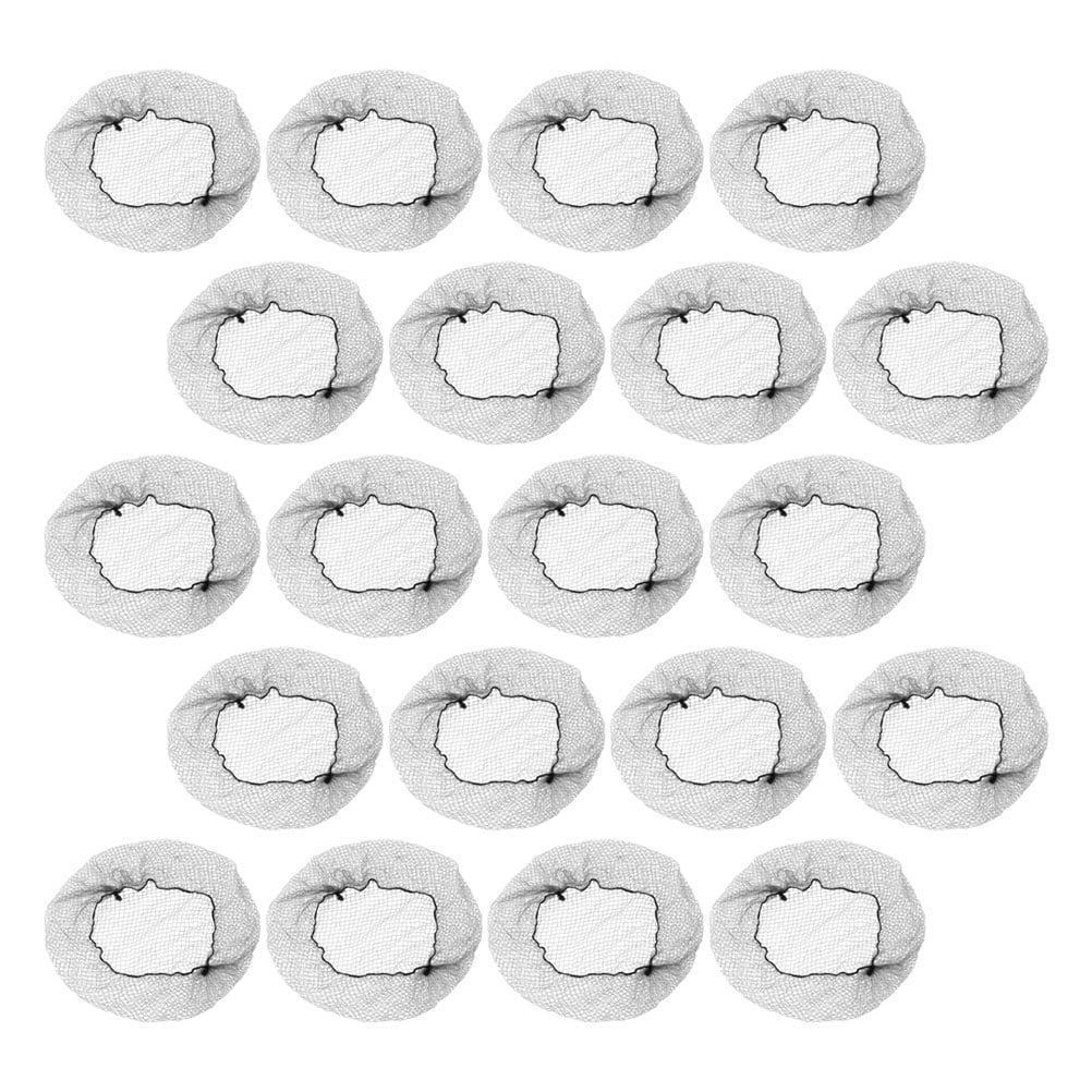 TABLZONE 20Pcs Black Hair Bun Net For Flight Attendants And ...