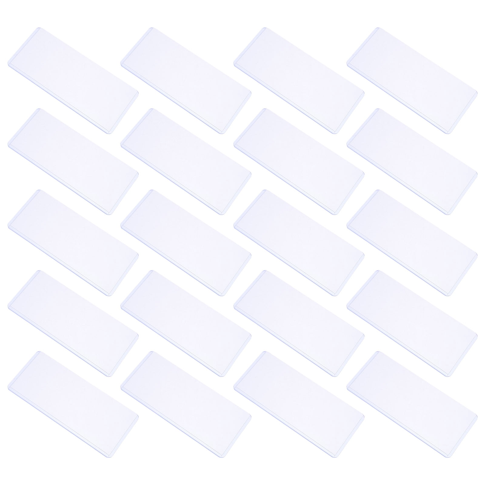 TABLZONE 20pcs Clear Money Holder for Cash Photos and Receipts in ...