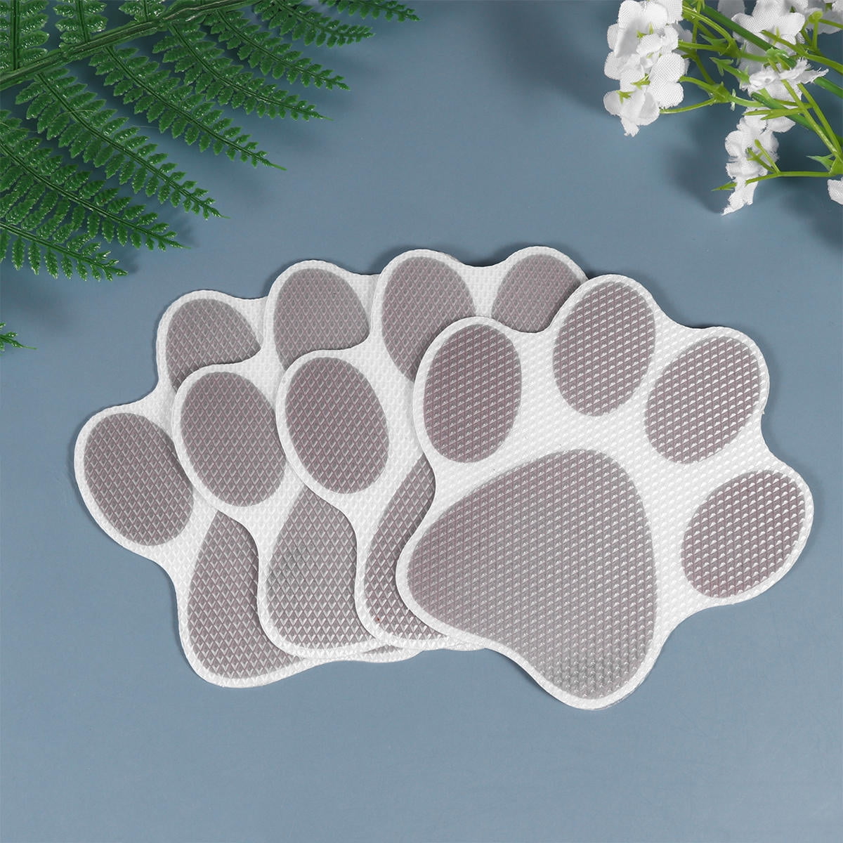 TABLZONE 20 Pcs Non- Grey Plastic Bath Tub Stickers for Bathroom and ...