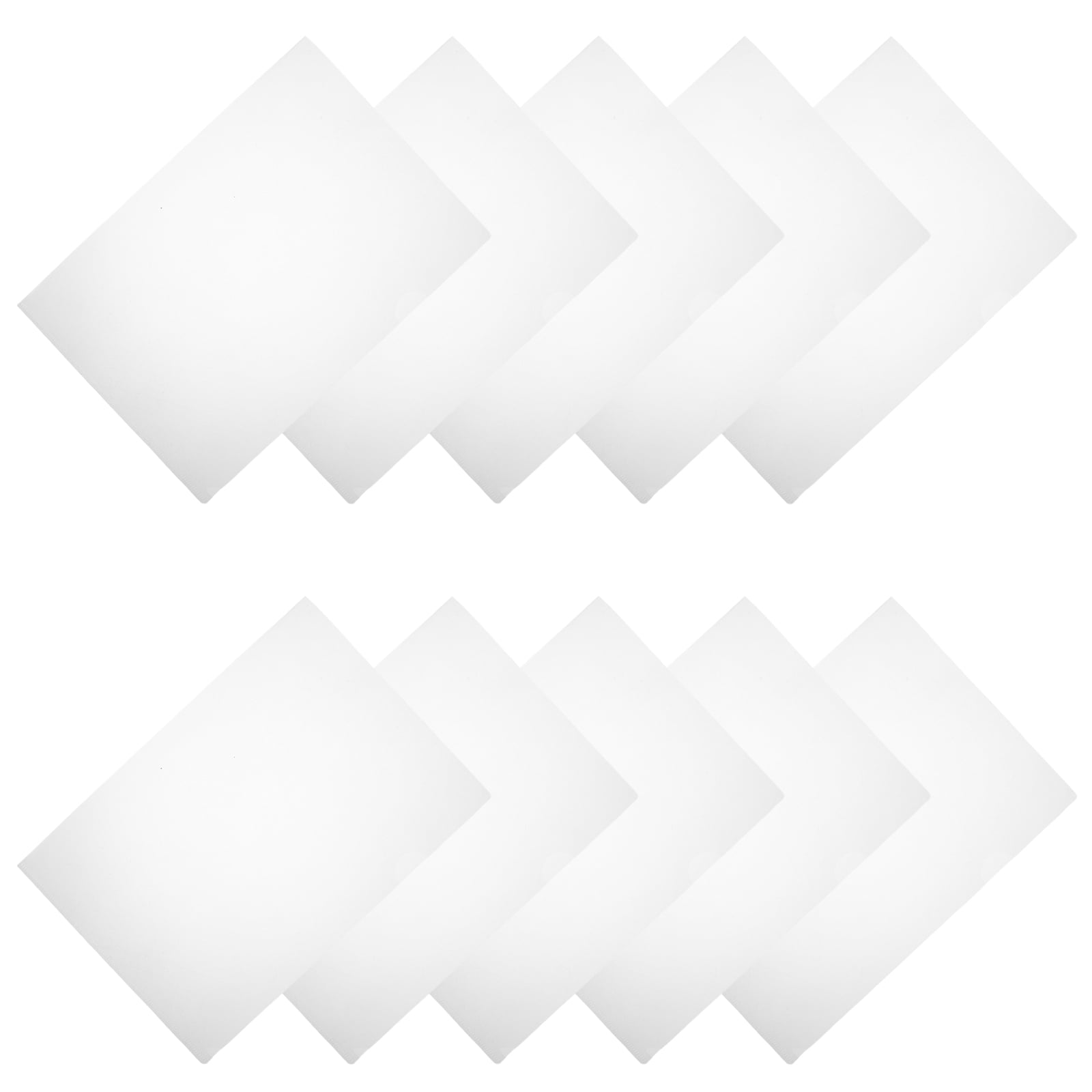 TABLZONE 24Pcs Transparent Plastic File Jackets for Easy Categorizing ...