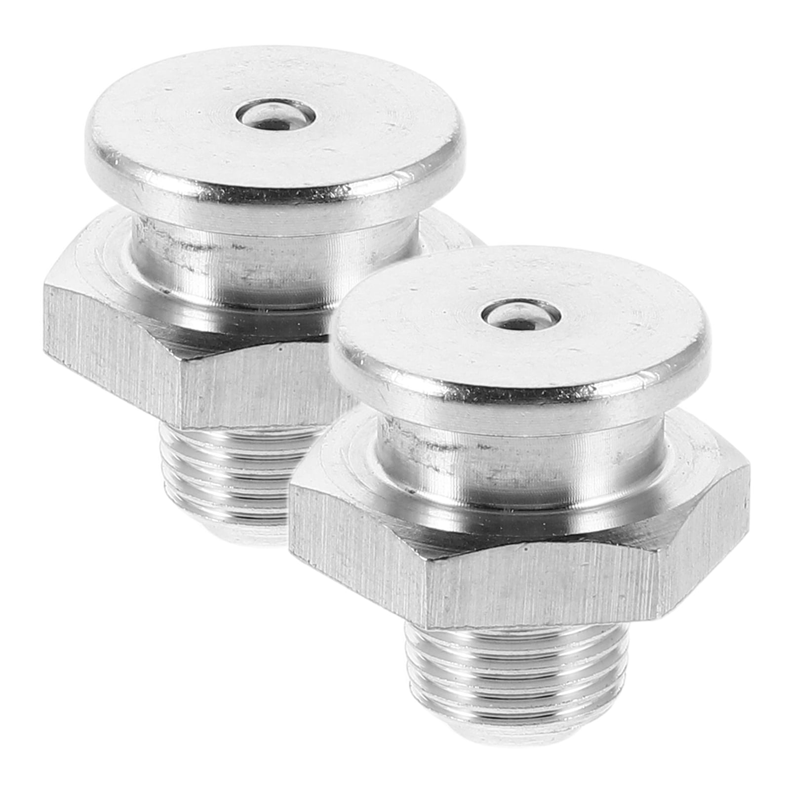 TABLZONE 2PCS Silver Zerk Nipple Fitting for Efficient Lubrication and ...
