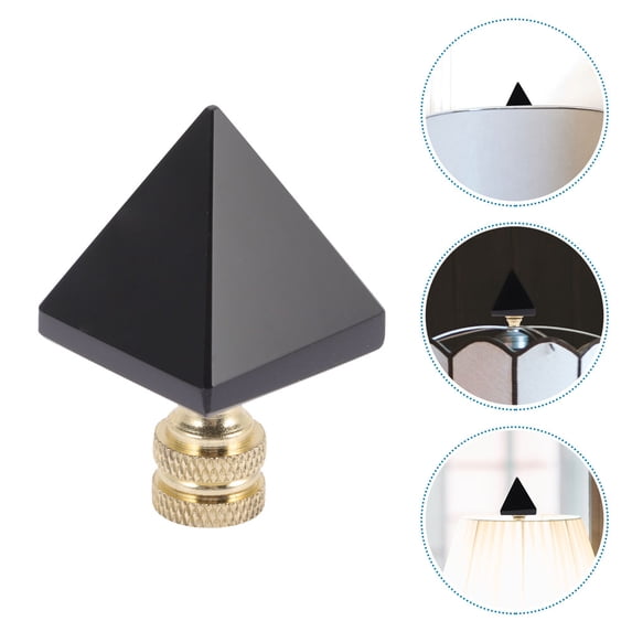 TABLZONE 2Pcs Metal Lamp Finials with Attractive Design for Modern Desk ...